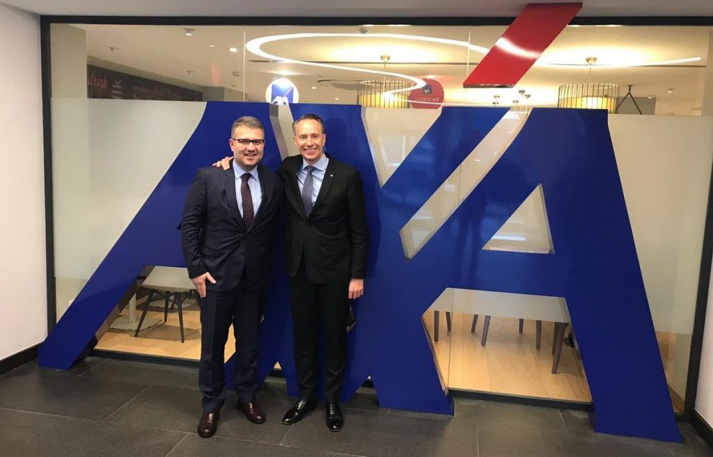 AXA Global CEO’su Buberl’den Türkiye ziyareti